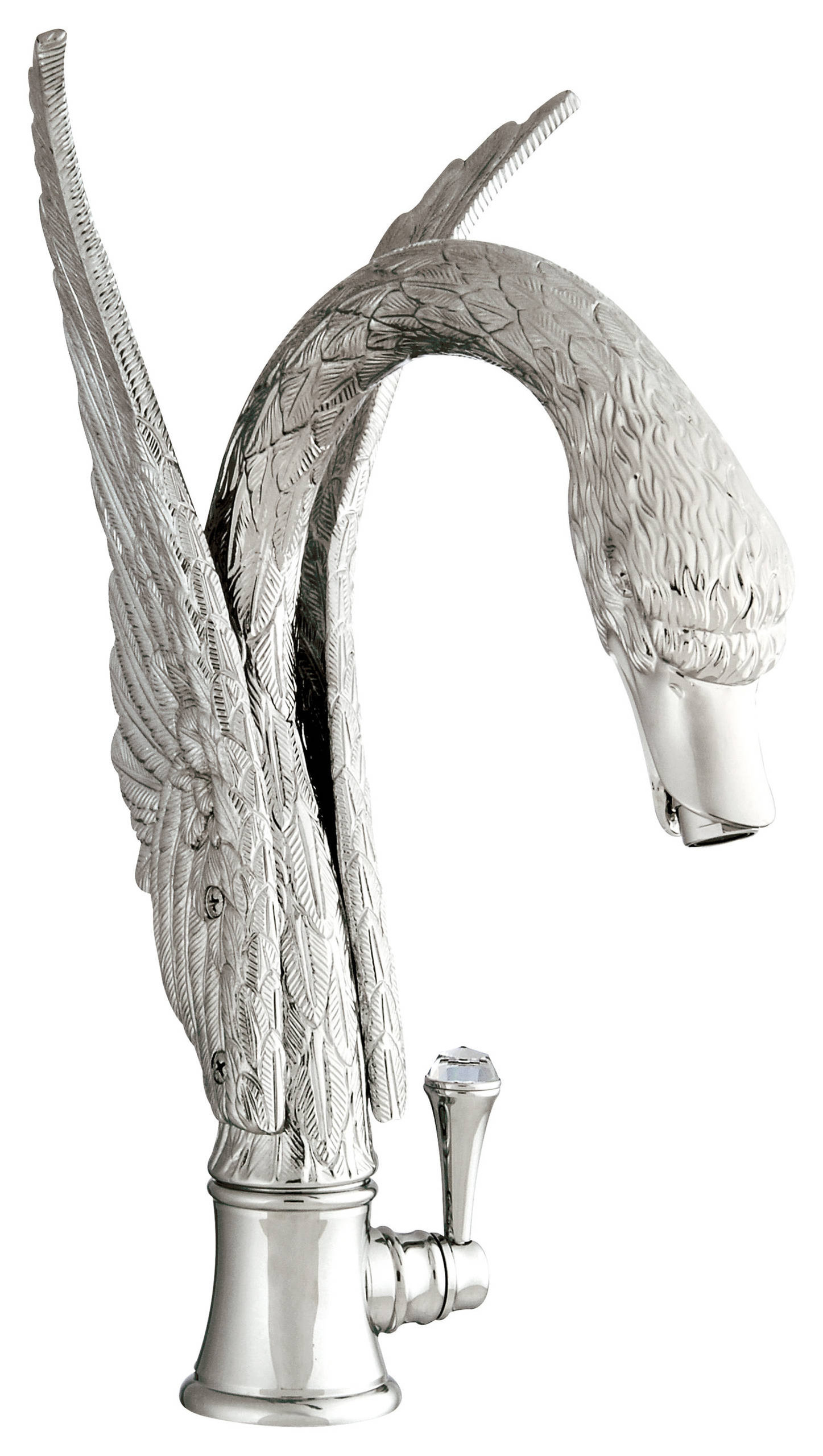 Antarctica Swan single hole bathroom Vessel Sink Faucet. Luxury bath ...