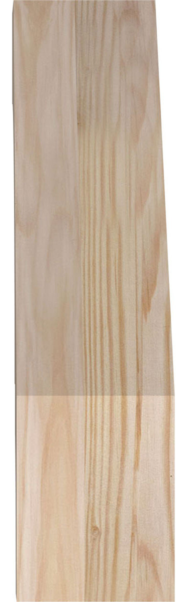 4"Wx6"Dx6"H Balboa Rough Sawn Brace, Douglas Fir, 10"Dx14"H Rustic Wood ...