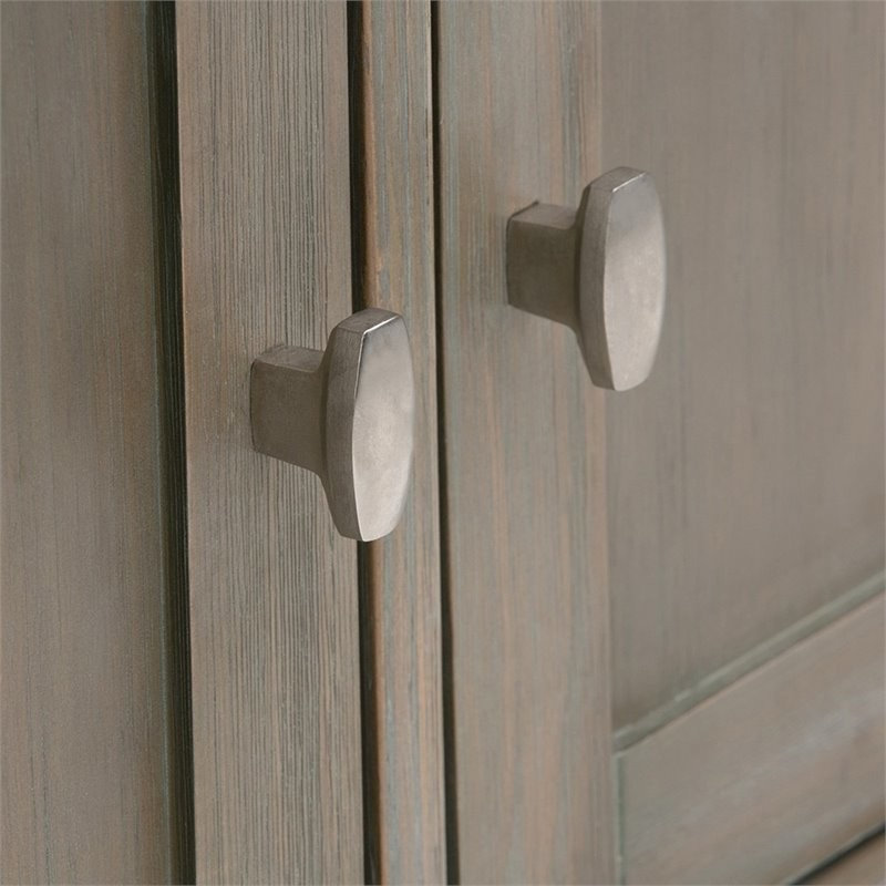 Atlin Designs Transitional Wood Entryway Storage Bench in Distressed ...