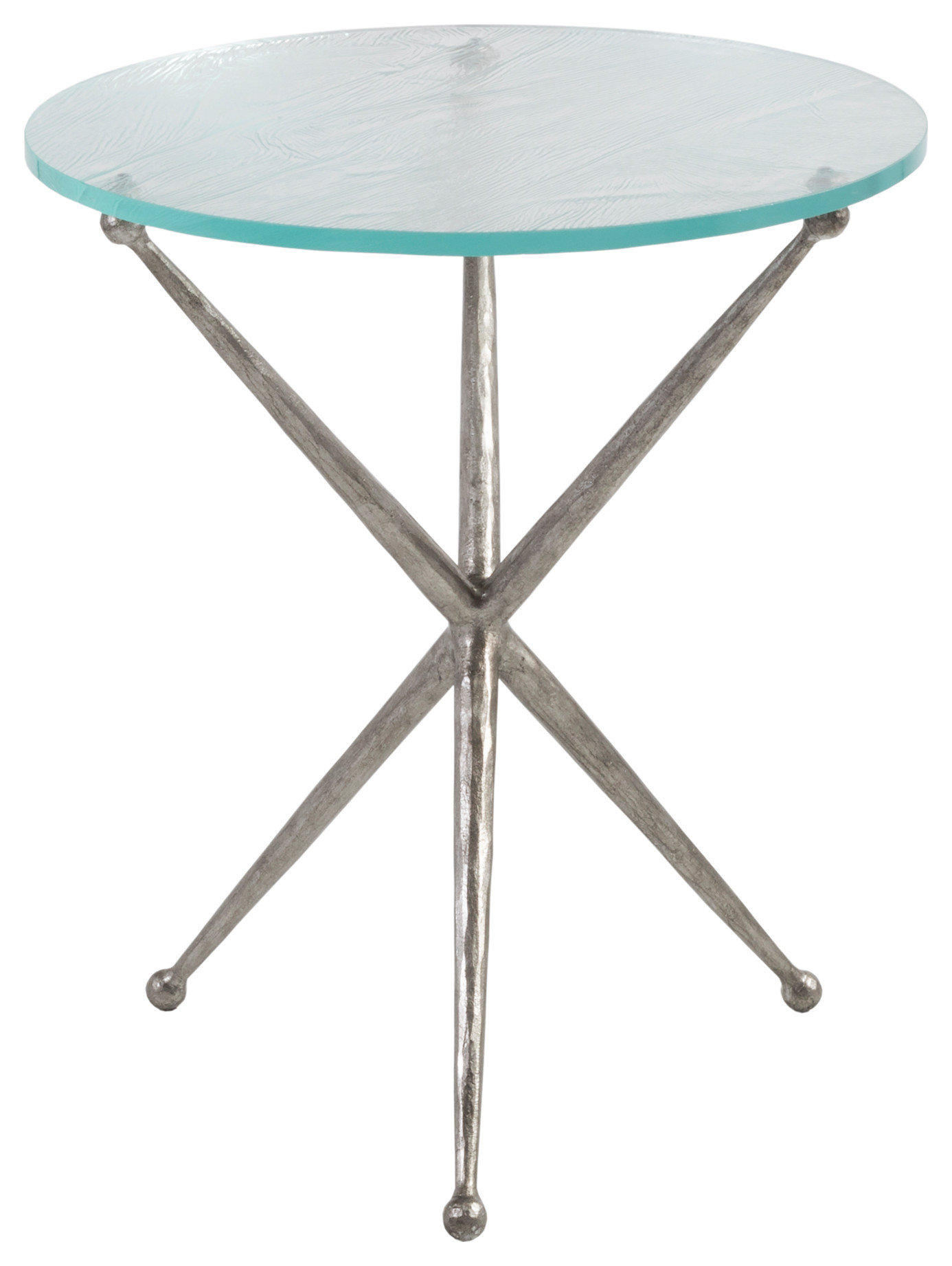 Marcus Silver Round End Table - Side Tables And End Tables - by Lexington Home Brands | Houzz