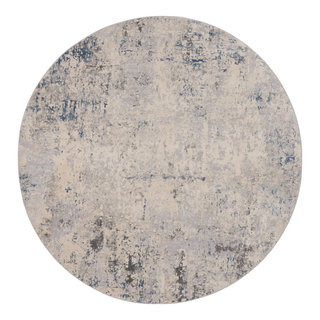 Nourison Home 5' Round Rustic Textures Area Rug, 5'3"xRound ...
