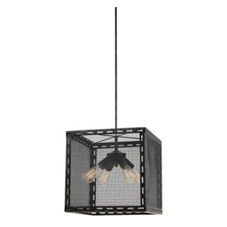 Cal Lighting Evanston 4 Light Metal Chandelier, Iron, FX-3625-4 ...