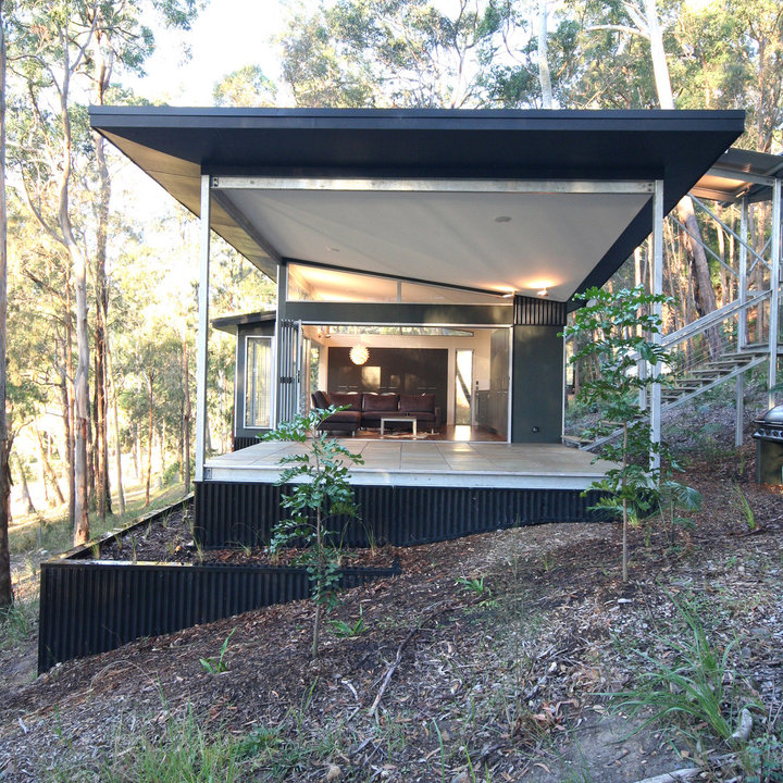 75 Beautiful Corrugated Iron Houses Home Design Ideas & Designs | Houzz AU