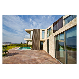 Beautiful cladding fins for contemporary homes - Modern - House ...