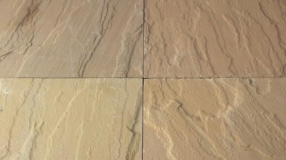 Kokomo Gold Sandstone Tiles, Natural Cleft Face, Gauged Back Finish ...