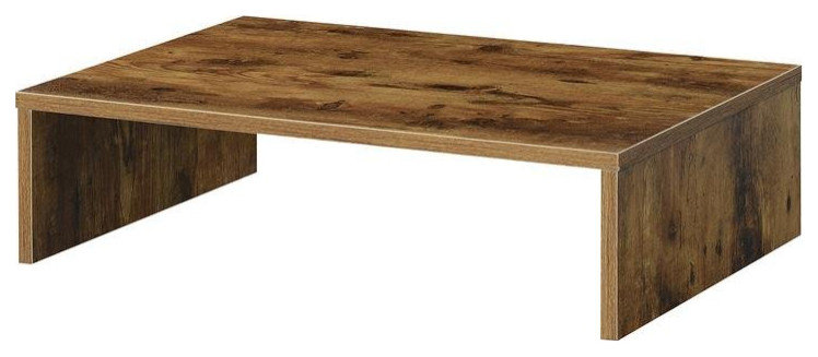 Convenience Concepts Designs2Go Small TV/Monitor Riser in Nutmeg Wood ...