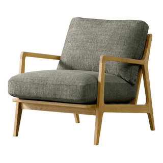 Green Sage Las Vegas Lawrence Arm Chair - Midcentury - Armchairs And ...