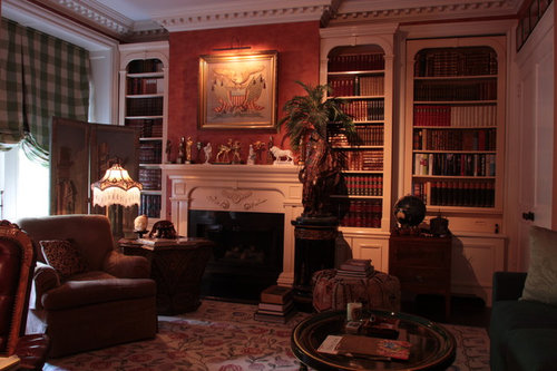 Converting a parlor into a library reading room