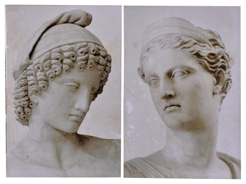 Roman Figure Prints Wall decor, Set of 2 - Contemporary - Prints And ...