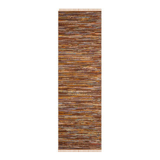 Safavieh Rag Rug Collection RAR127 Rug, 2'3"x8' - Contemporary - Hall ...