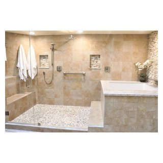 Grand Master Bath Shower & Tub Wet Room - Bathroom - San Francisco - by ...