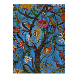 Catherine A Nolin 'Living Tree' Canvas Art, 35"x47" - Rustic - Prints ...