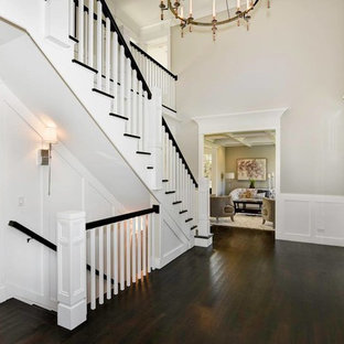 75 Beautiful Large Transitional Staircase Pictures & Ideas | Houzz