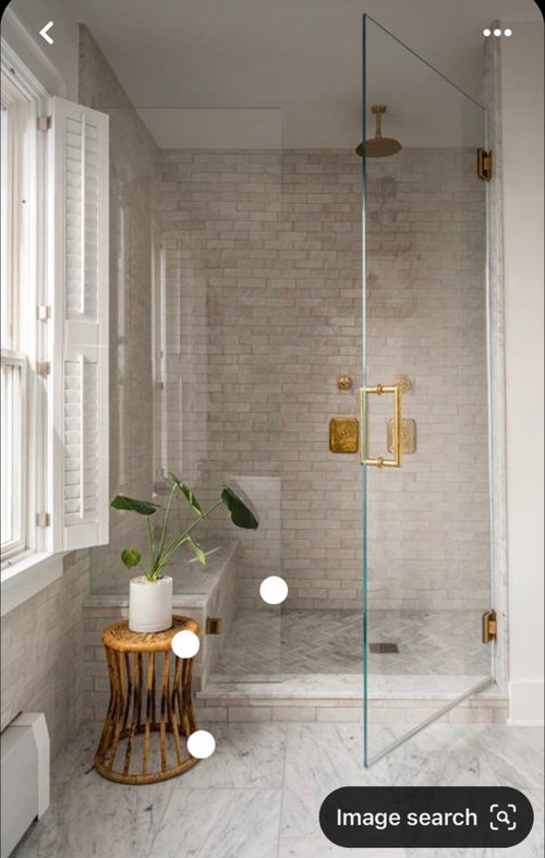 Can you mix warm Zellige tile with cararra marble? | Houzz Forum