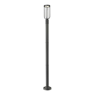 Z-Lite 5005PHM-567P-LED Leland 92" Tall Post Light - Modern - Post ...