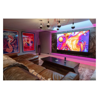 A High-Tech Basement Redesign Infused with Art and Innovation - Seattle ...