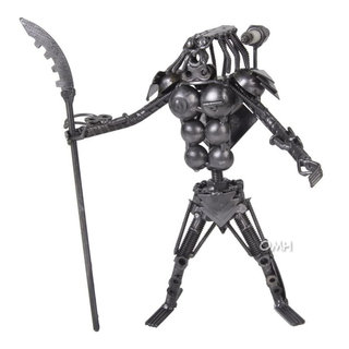 Old Modern Handicrafts MS002 Metal Predator With Shield & Sword ...