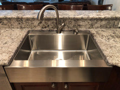 Kitchen Sink Setback/Countertop Cut Incorrectly?