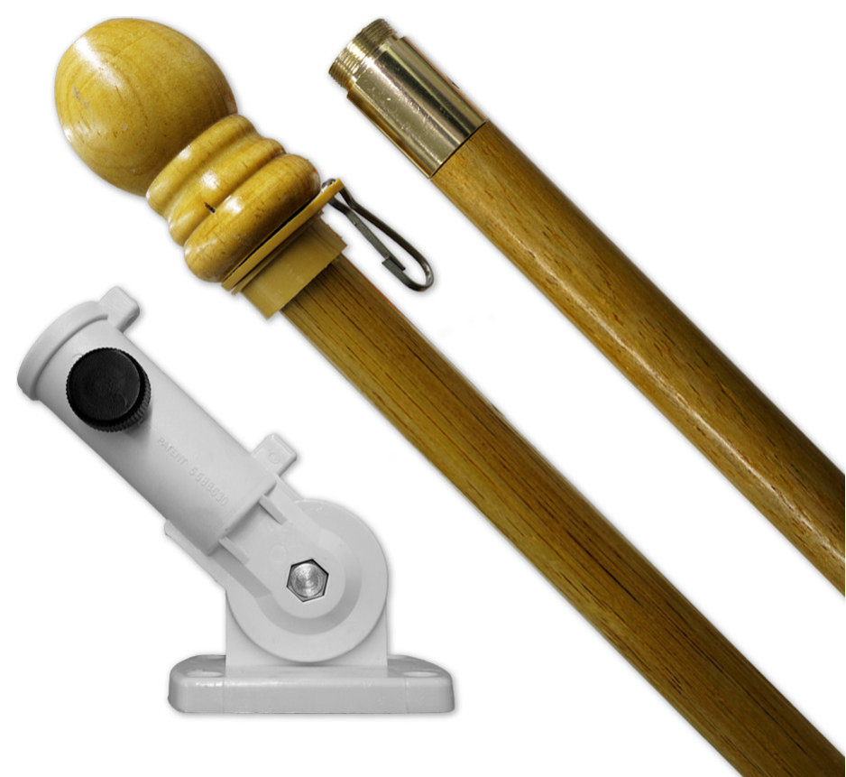 Sea Sand Sun Coastal Nautical House Flag Set, 28" X 40" X 0.1" - Modern ...