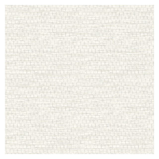 Plaited Grass White Wallpaper, Bolt - Transitional - Wallpaper - by ...