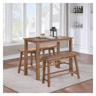 Sonoma 4-Piece Pub Set - Farmhouse - Indoor Pub And Bistro Sets - by ...