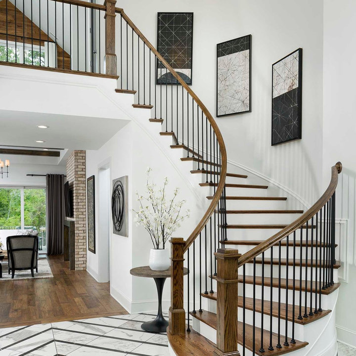 75 Transitional Staircase Ideas You'll Love - December, 2025 | Houzz