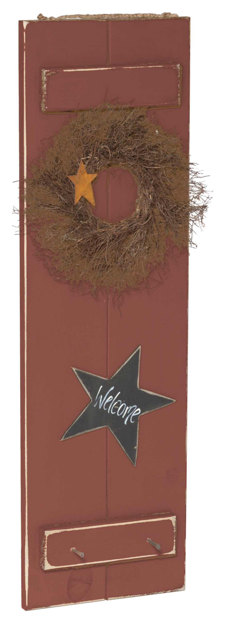 Farmhouse Primitive Shutter, Large - Farmhouse - Interior Shutters - by ...