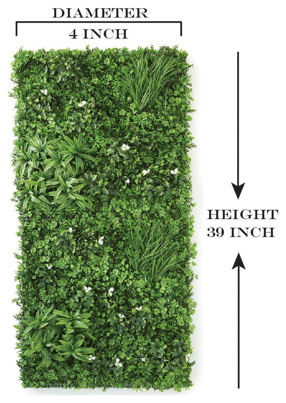 Mixed Green Mat, Sold Individually, Measures 39" by 39" - Modern ...