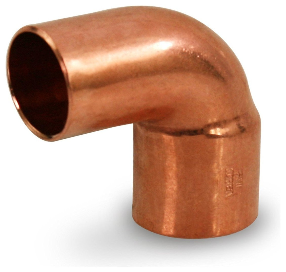 Nominal Size 90° Short Radius Street Elbow, Male/Female Sweat Connect ...