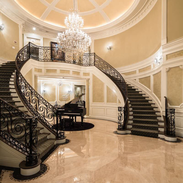 Double Staircase - Photos & Ideas | Houzz