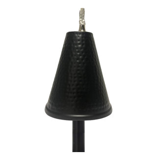 Large Hawaiian Cone Tiki Style Torch With Pole and Snuffer ...