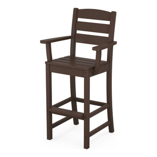 POLYWOOD Lakeside Bar Arm Chair - Transitional - Outdoor Bar Stools And ...
