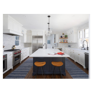 Alameda Contemporary Colonial Revival - Transitional - Kitchen - San ...