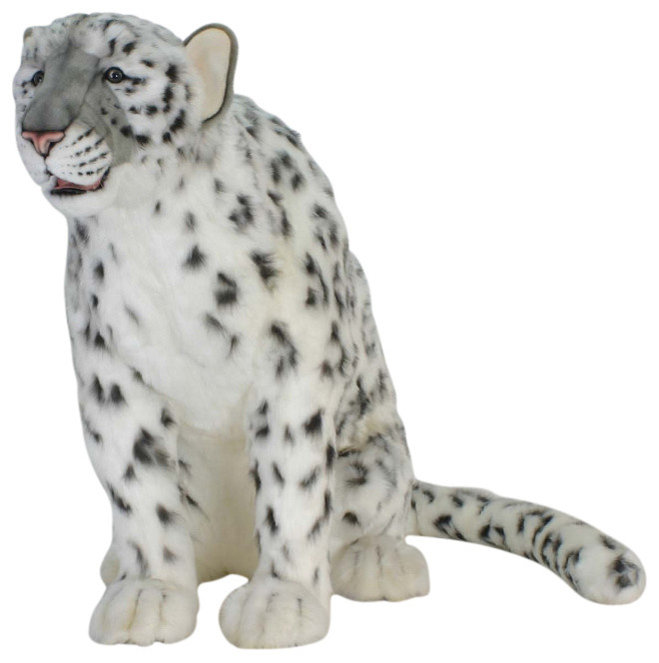Snow Leopard Stuffed Animal - Contemporary - Kids Toys And Games - by ...