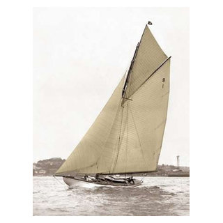 "Victorian sloop on Sydney Harbour" Poster Print by Anonymous, 22"x28 ...