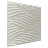 Off White Waves 3D Wall Panels - Modern - Wall Panels - by Dundee Deco ...