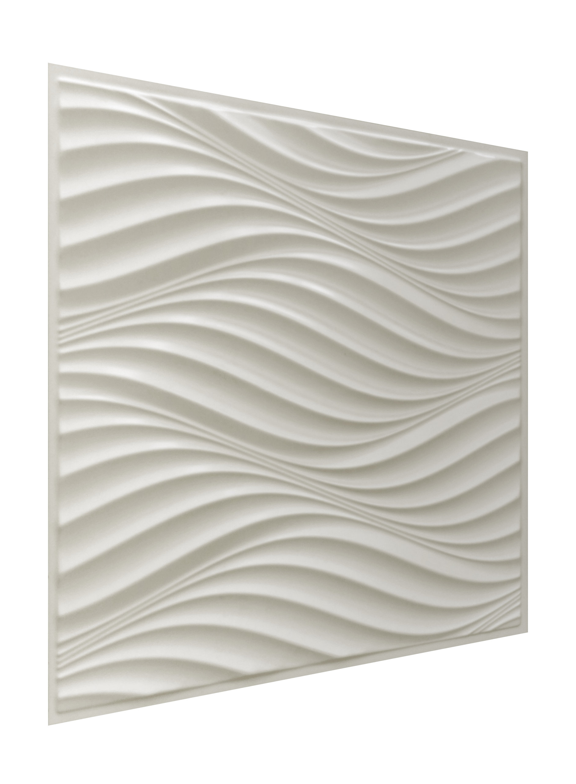 Off White Waves 3D Wall Panels - Modern - Wall Panels - by Dundee Deco ...