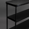Black Console Table with Shelves | Dutchbone Winston - Industrial ...