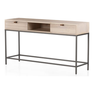 Trey Console Table, 55 in. x 30 in. - Industrial - Console Tables - by Four Hands | Houzz