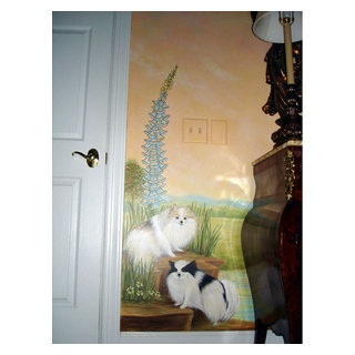 Peter Rabbit Mural inspired by Beatrix Potter - Contemporary - Atlanta ...