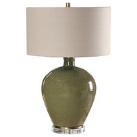 Elva Emerald Table Lamp - Transitional - Table Lamps - by Ownax | Houzz