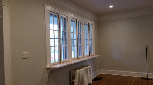Window treatments to allow light & privacy