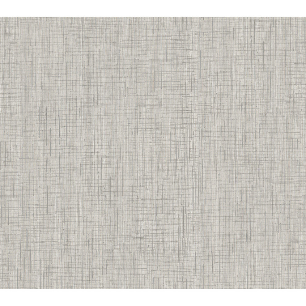 Threaded Silk Wallpaper, Taupe - Transitional - Wallpaper - by The ...