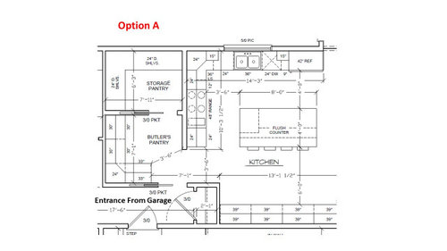 HELP! with Walk-In Pantry Layout Options from Experts