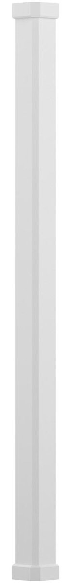 6" x 8' Endura-Aluminum Craftsman Style Column, Square Shaft, Textured ...