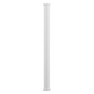 6" x 8' Endura-Aluminum Craftsman Style Column, Square Shaft, Textured ...