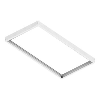NICOR Lighting 2x4 Ft. Surface Mount Kit for TPE Series LED Troffers ...