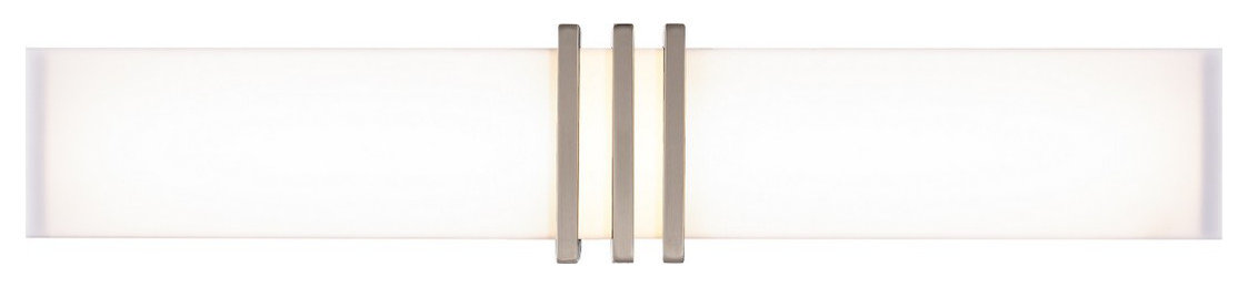 Minibar LED Bath, Brushed Nickel - Transitional - Bathroom Vanity ...