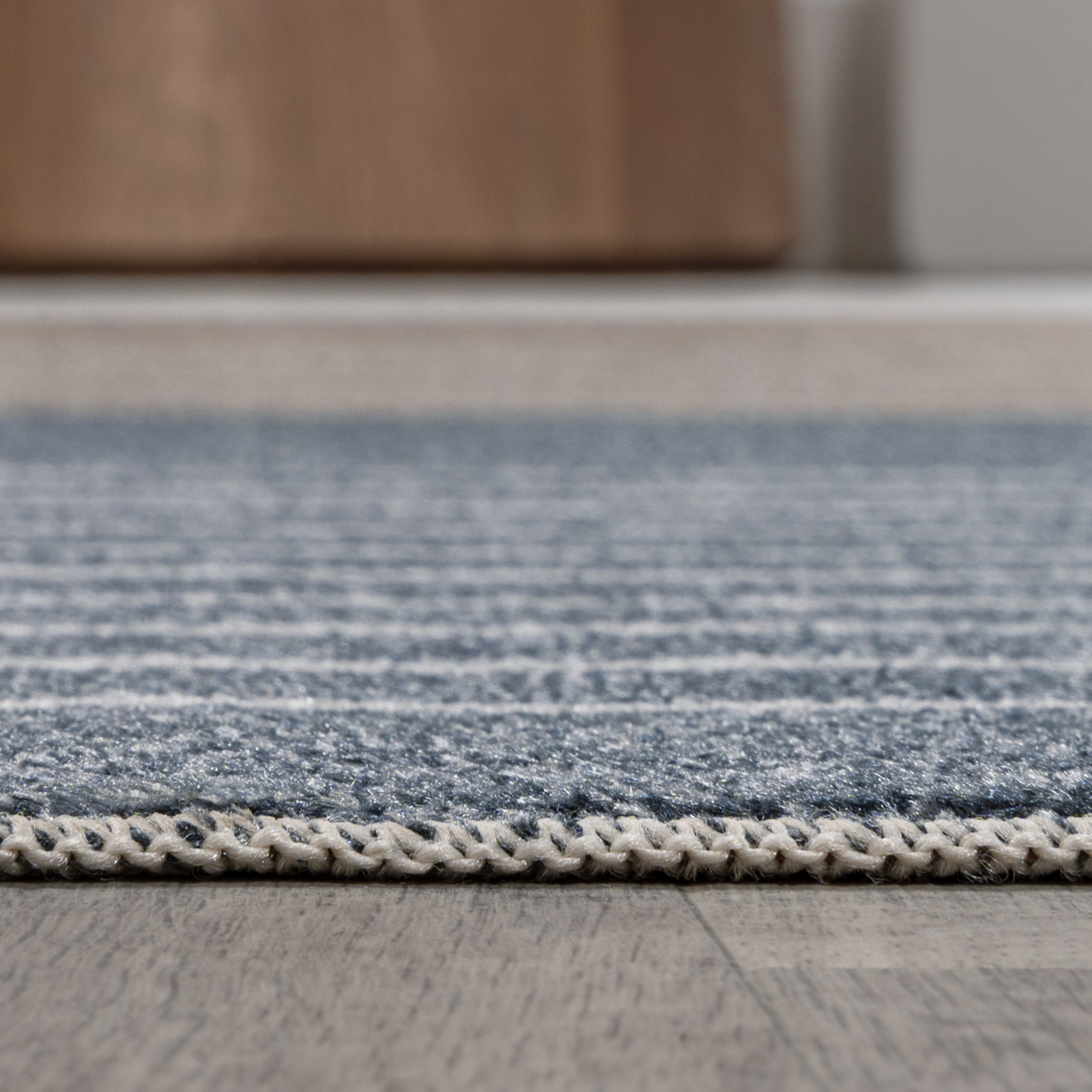 Arches Contemporary Minimalist Machine-Washable Area Rug, 5 ft. x 8 ft ...