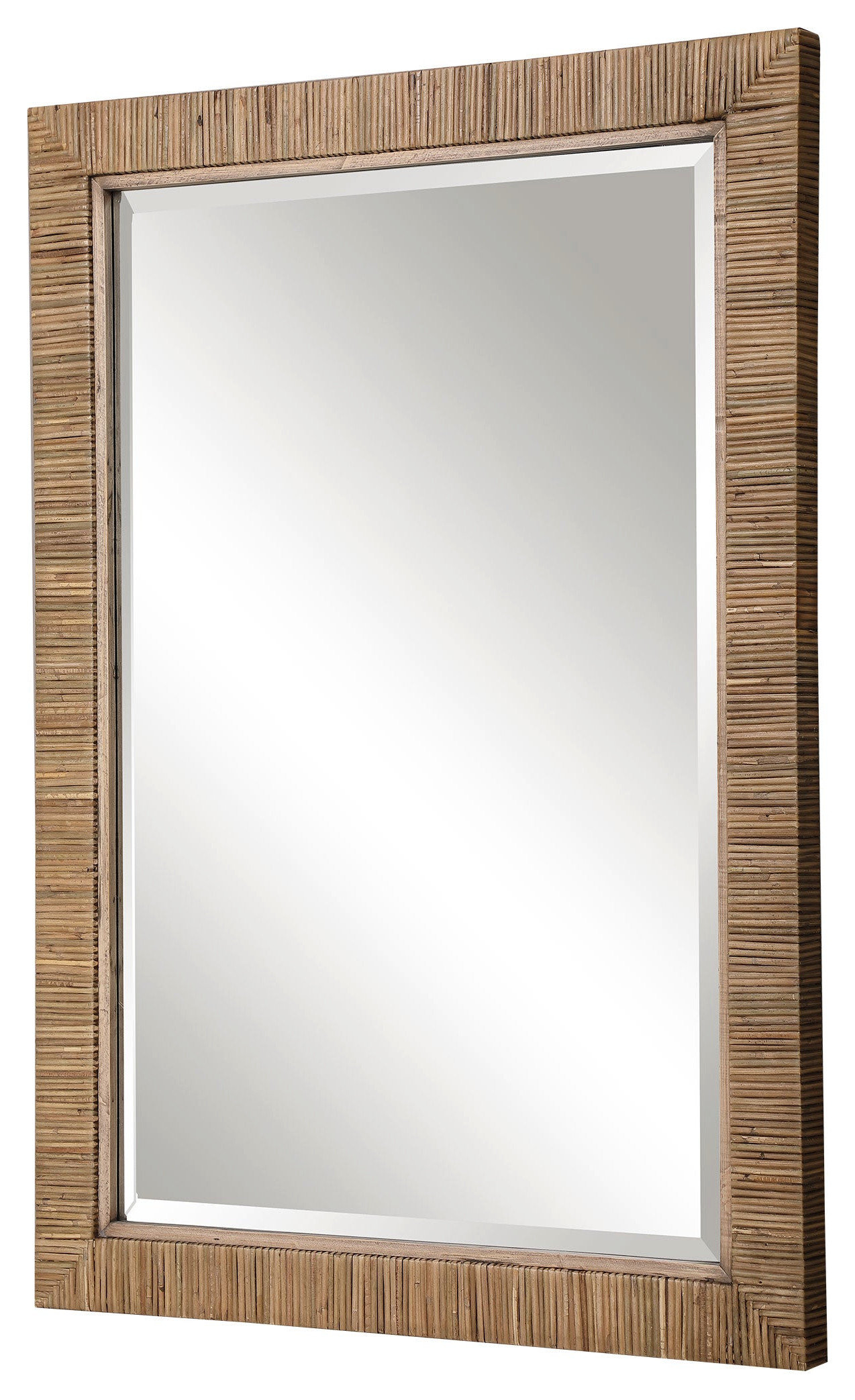 Uttermost Cape Natural Rattan Mirror - Tropical - Wall Mirrors - by ...